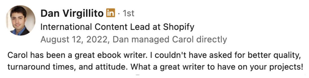 Carol Tice | Seattle Freelance Writer